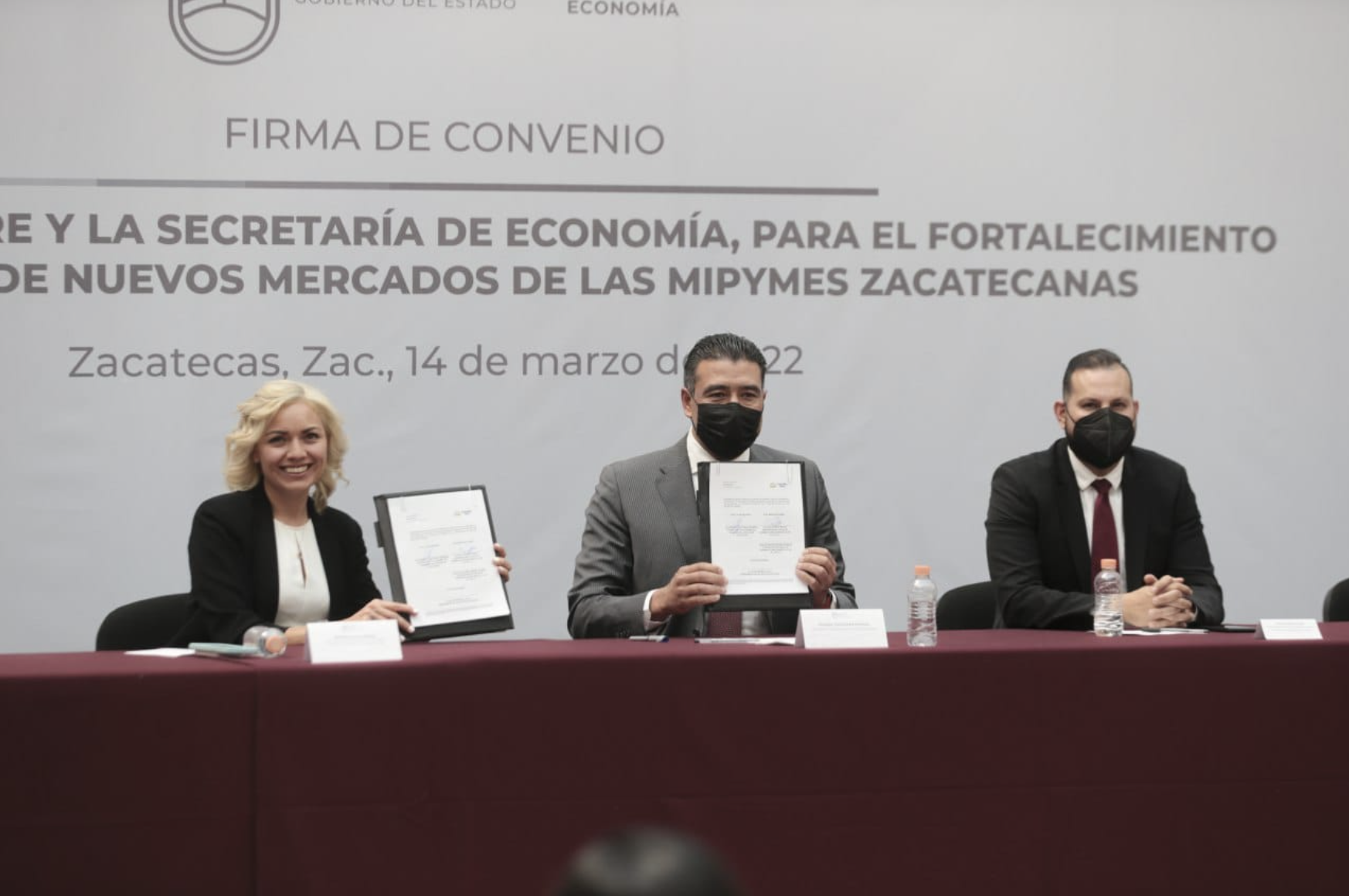 A favor de la reactivación económica, Gobierno de Zacatecas firma convenio de colaboración con ...